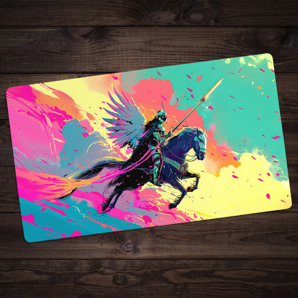 Rainbow Valkyrie Playmat – Inked Gaming
