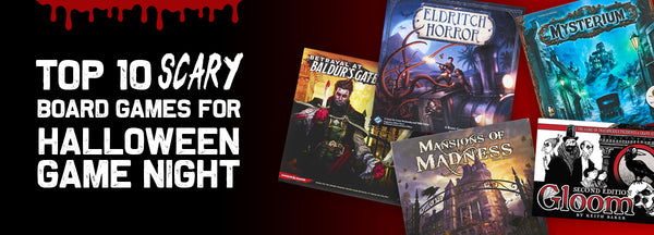 Top 10 Scary Board Games for Halloween Game Night – Inked Gaming