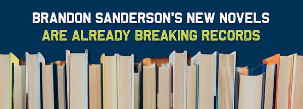 Brandon Sanderson's new novels are already breaking records – Inked Gaming
