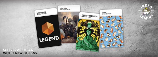 New Art Sleeves Rolling out at Inked! – Inked Gaming
