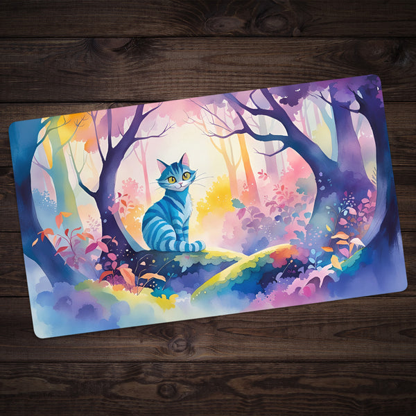 Watercolor Magical Cat Playmat – Inked Gaming