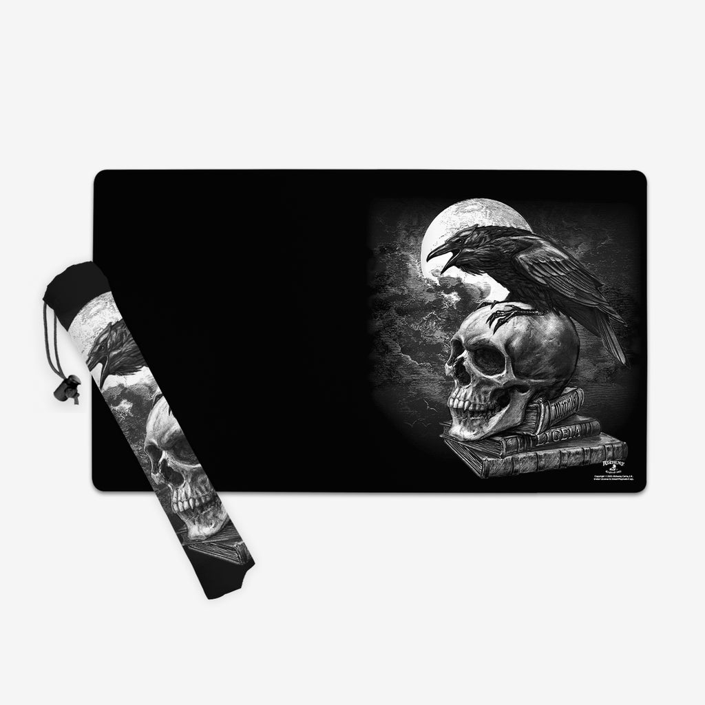 GIFT BUNDLE: Poe's Raven Playmat and Playmat Bag – Inked Gaming