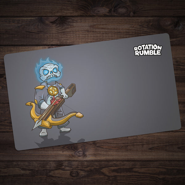 Rotation Rumble Crossbow Skeleton Playmat – Inked Gaming