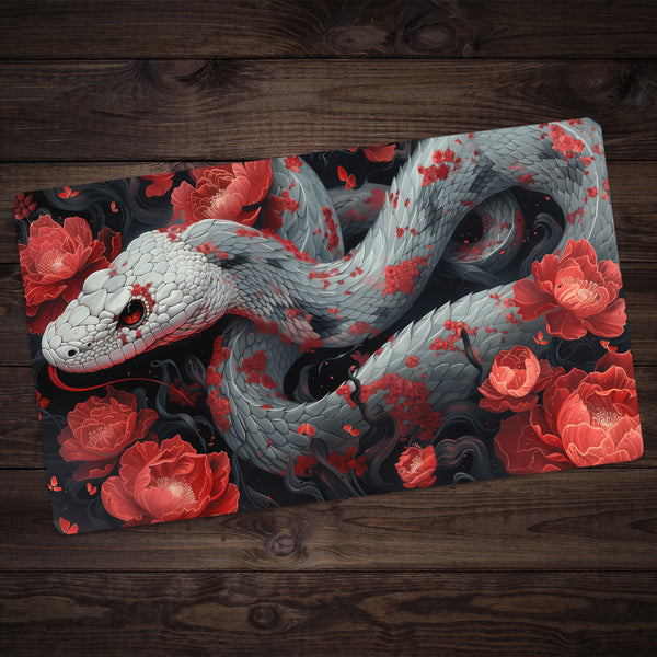 Flower Snake Playmat – Inked Gaming
