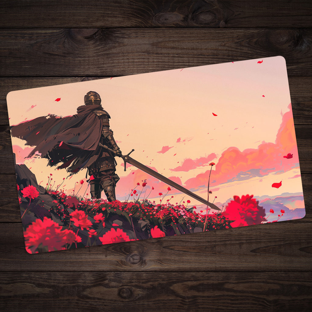 Knight Of Roses Playmat – Inked Gaming