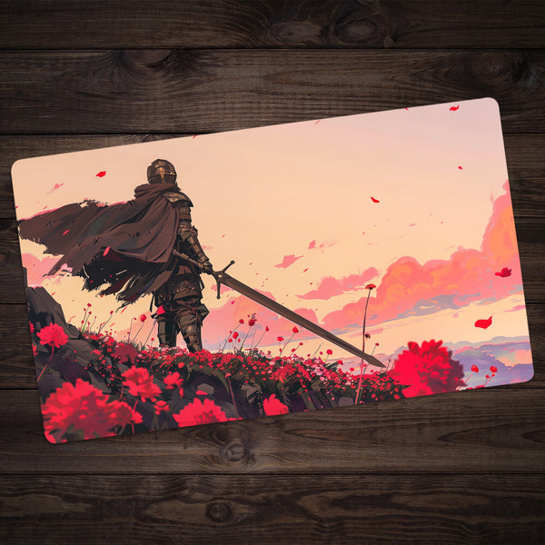 Knight Of Roses Playmat – Inked Gaming
