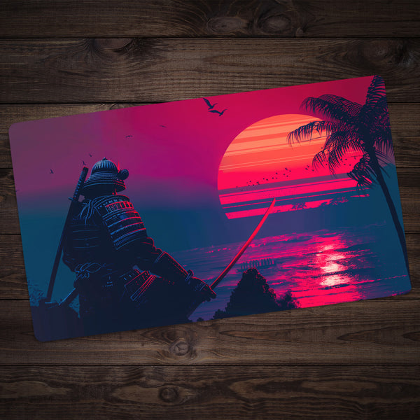 Sunset Samurai Playmat – Inked Gaming