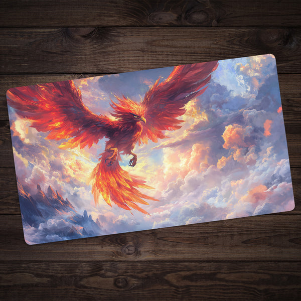 Vermilion Phoenix Playmat – Inked Gaming