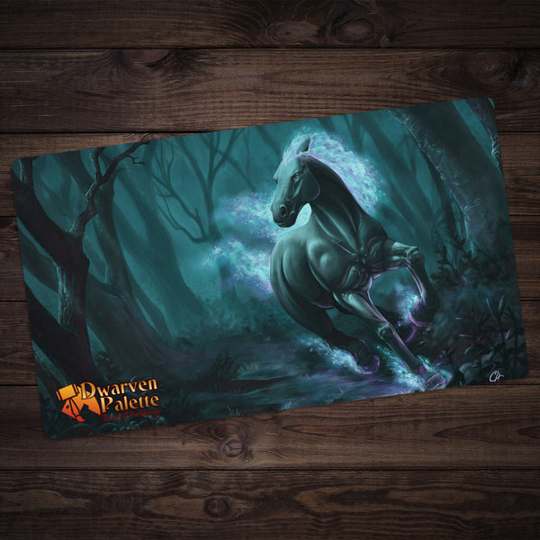 Blue Nightmare Playmat – Inked Gaming