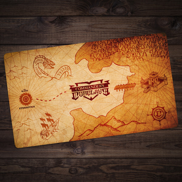 Commander's Conclave Map Playmat – Inked Gaming