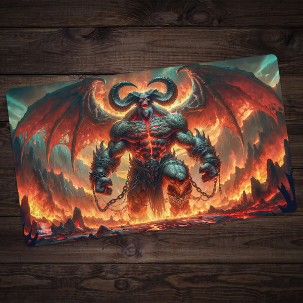 Buff Demon Playmat – Inked Gaming