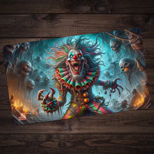 Crazy Clown Playmat – Inked Gaming