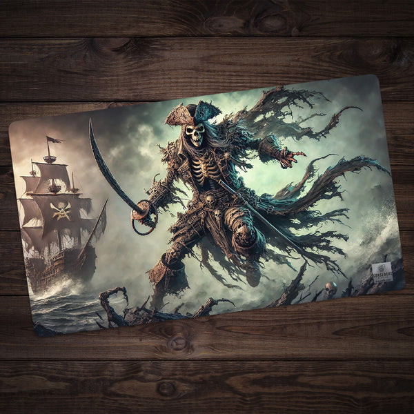 Skeleton Pirate Playmat – Inked Gaming