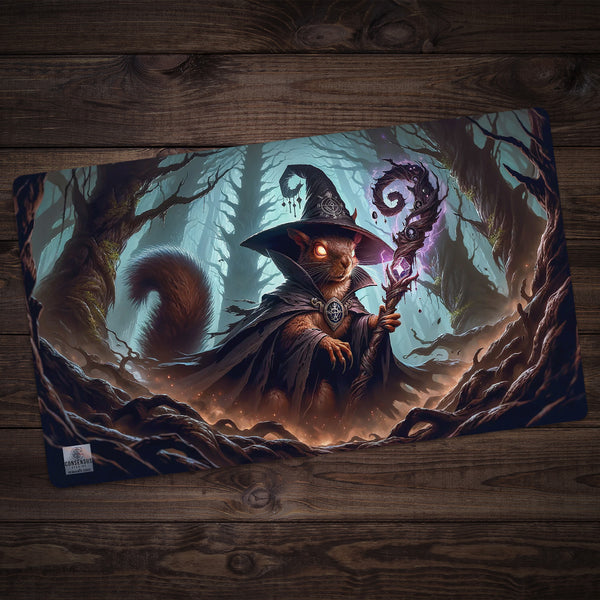 Squirrel Wizard Playmat – Inked Gaming