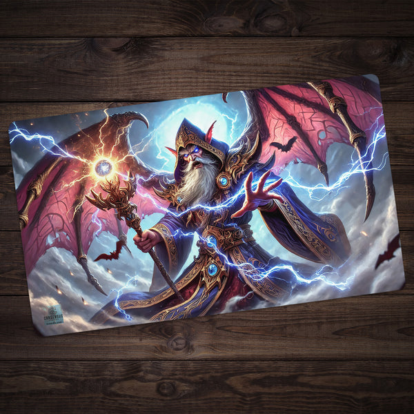 Wizard Of Bats Playmat – Inked Gaming