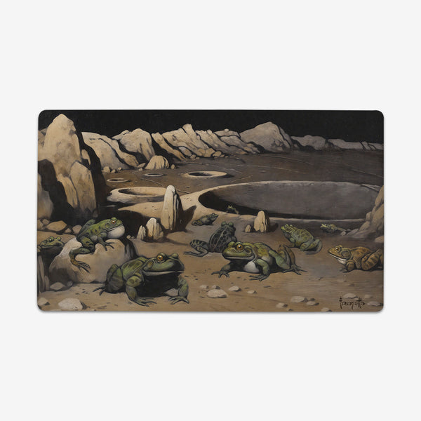 Frogs on the Moon Playmat – Inked Gaming