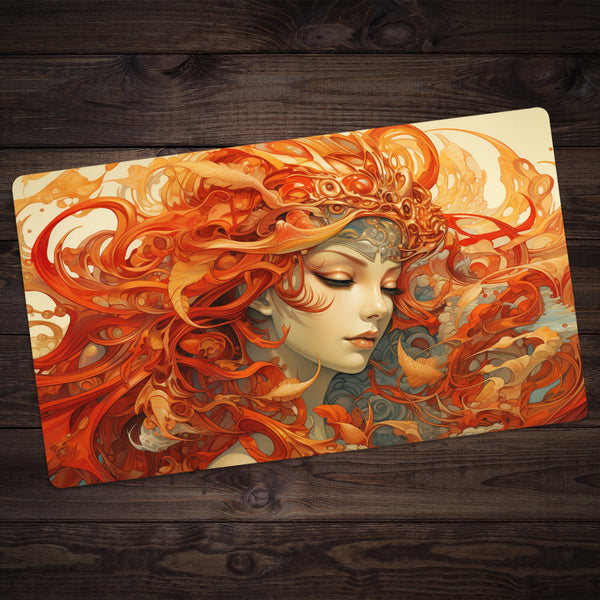 Orange Queen Playmat – Inked Gaming