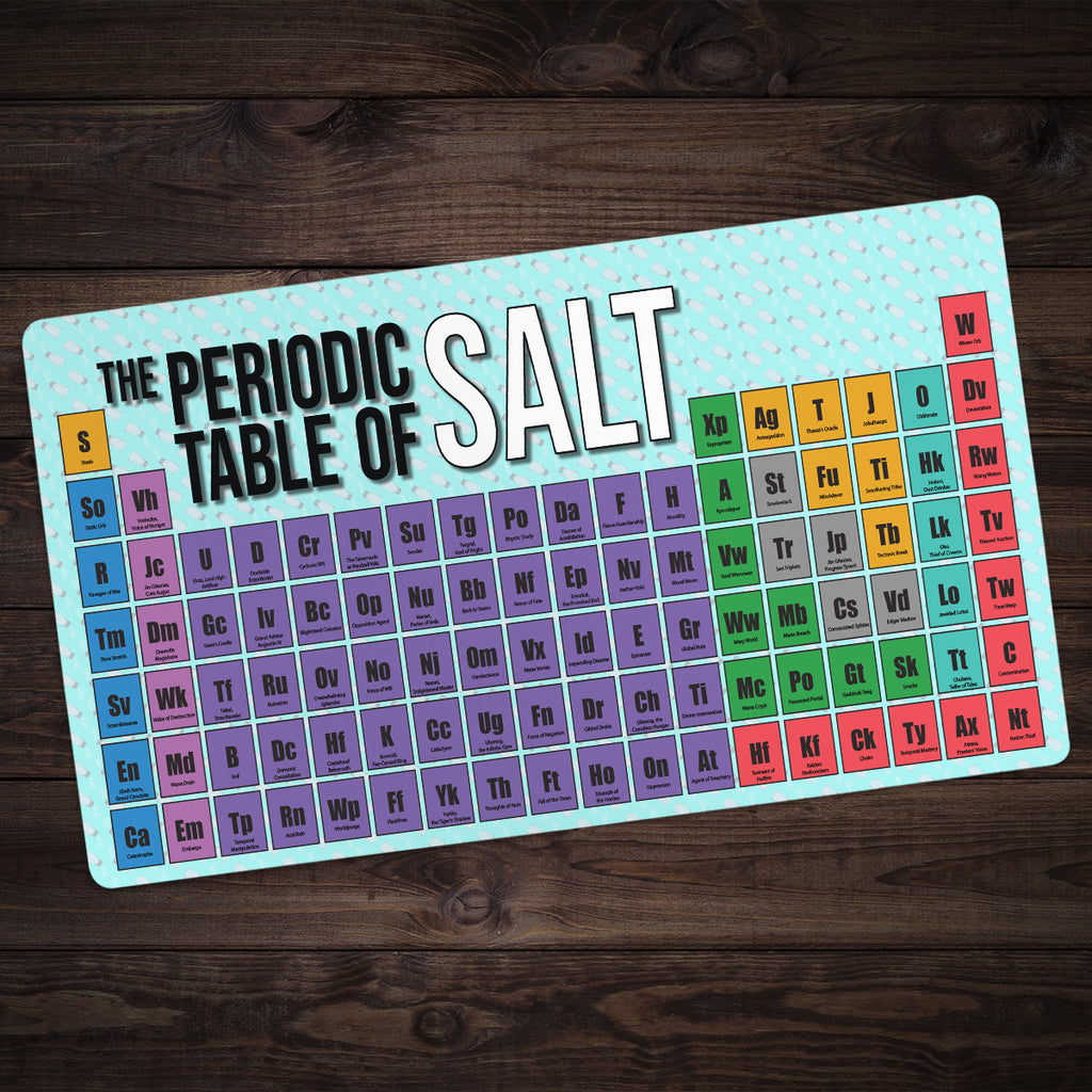 Periodic Table Of Salt Playmat – Inked Gaming