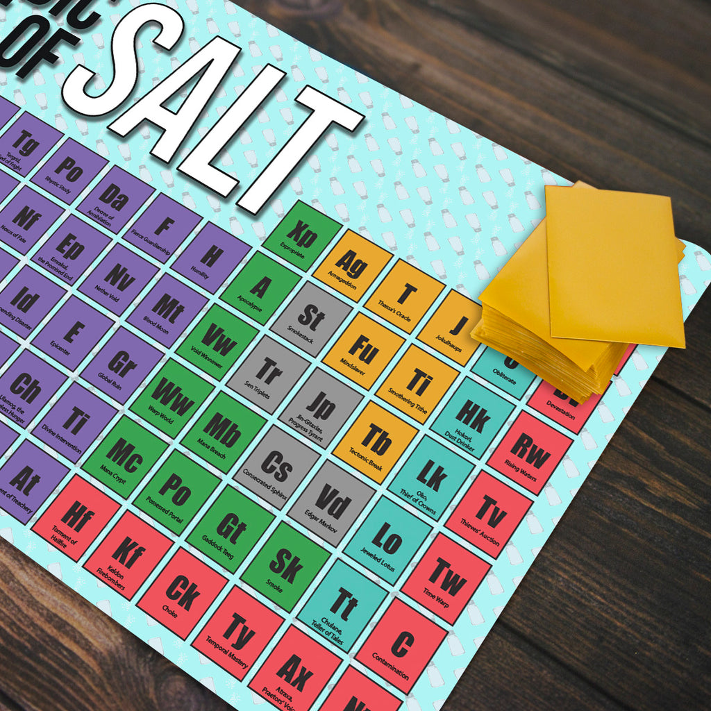Periodic Table Of Salt Playmat – Inked Gaming