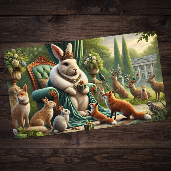 Rabbit Gifts Playmat – Inked Gaming