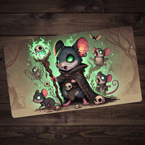 Rat Necromancer Playmat – Inked Gaming