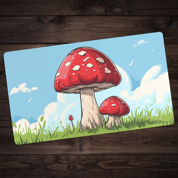 Happy Little Mush Playmat – Inked Gaming