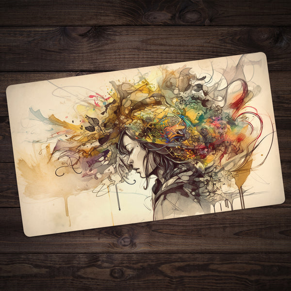 A Woman's Mind Playmat – Inked Gaming