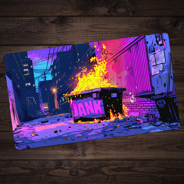 Jank Fire Playmat – Inked Gaming
