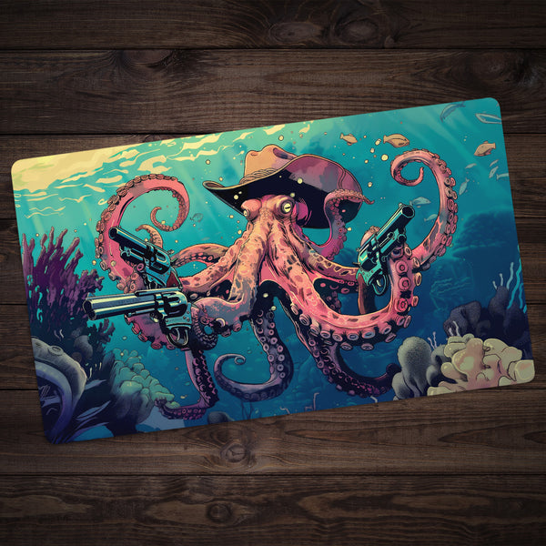 Octopus Gunslinger Playmat – Inked Gaming
