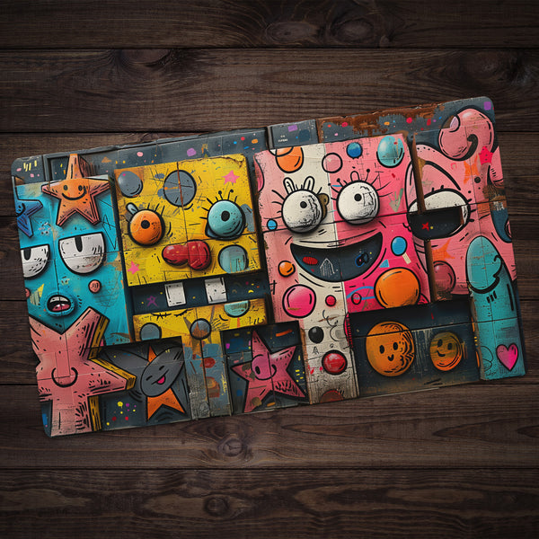 Graffiti Friends Playmat – Inked Gaming