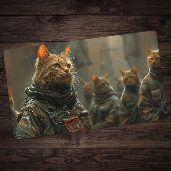 Sergeant Cat Playmat – Inked Gaming