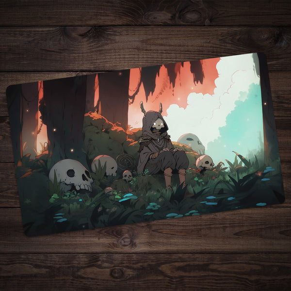 The Skeleton Shepherd Playmat – Inked Gaming