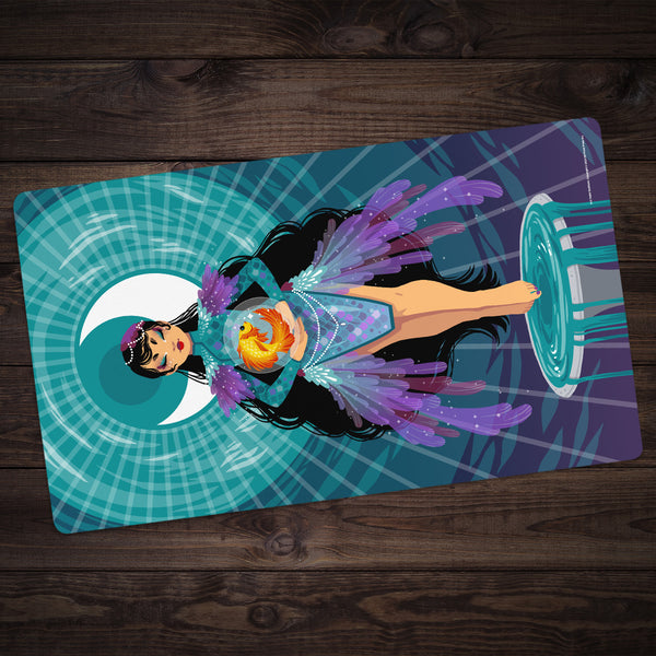 Deck Of Many, Moon Playmat – Inked Gaming