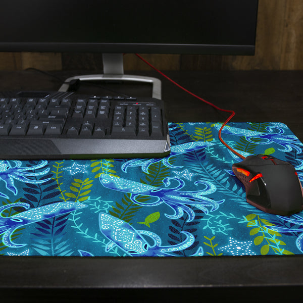 Firefly Squid Thin Desk Mat – Inked Gaming