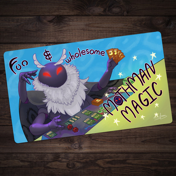 Mothman Magic Playmat – Inked Gaming