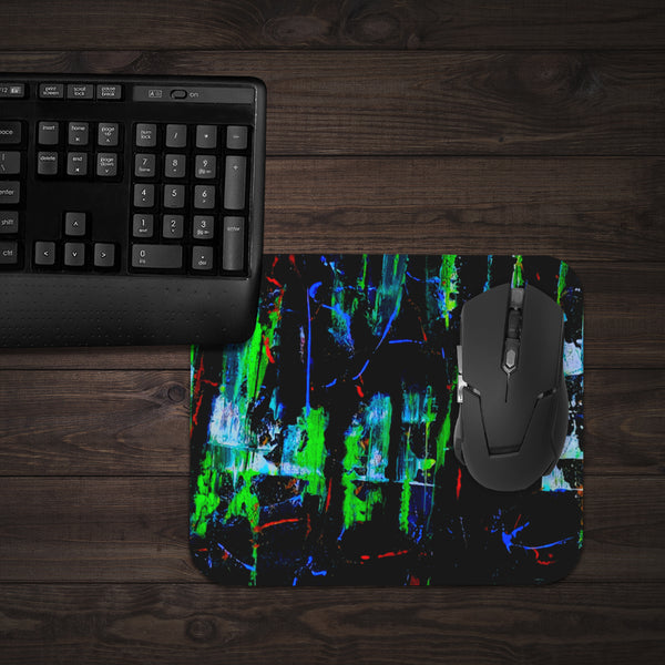 Green Experiment Mousepad – Inked Gaming