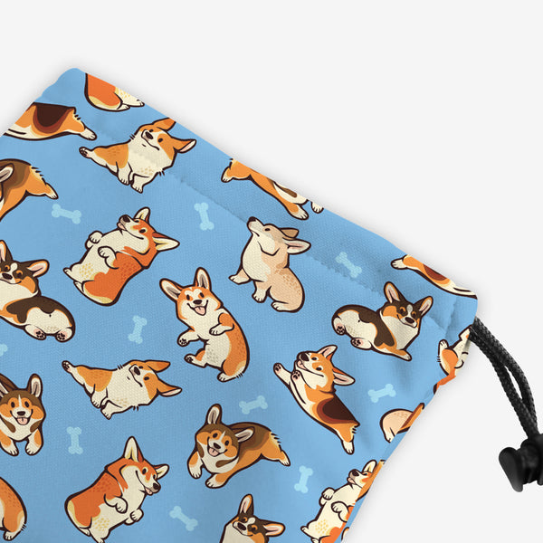 Corgis Dice Bag - Dice Games | Inked Gaming