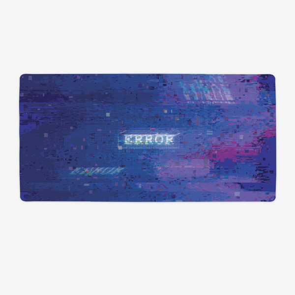 Blue Screen Extended Mousepad – Inked Gaming