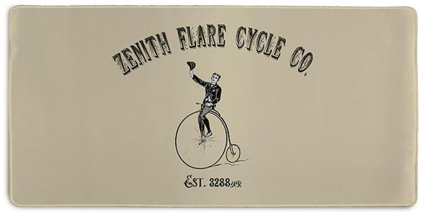 Zenith Flare Cycle Co Extended Mousepad – Inked Gaming