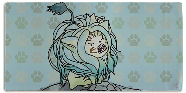 Kitty Commander Extended Mousepad – Inked Gaming