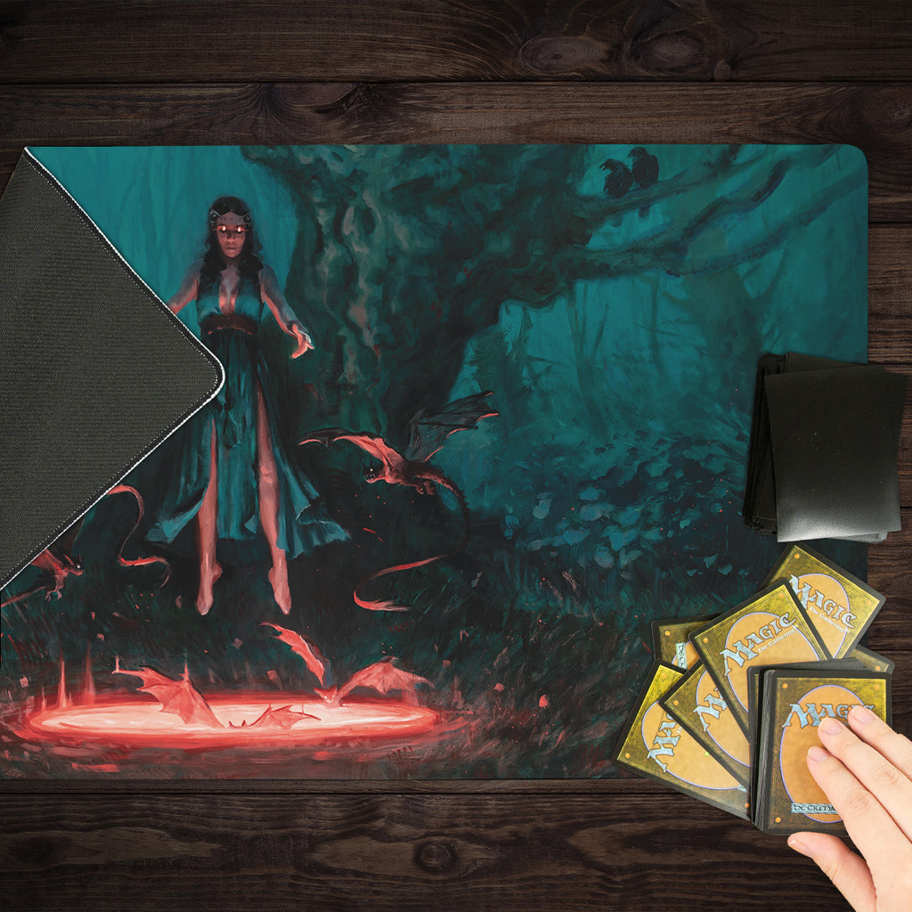 Abyssal Ritual Playmat – Inked Gaming