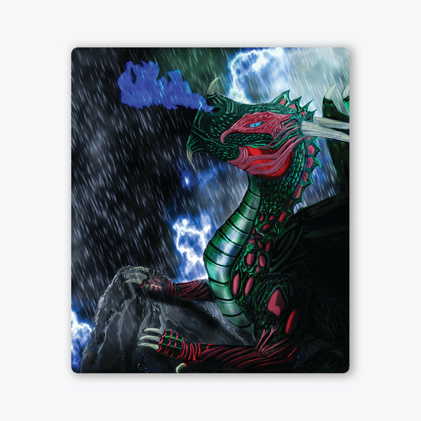 Thunder Storm Dragon Two Player Mat – Inked Gaming