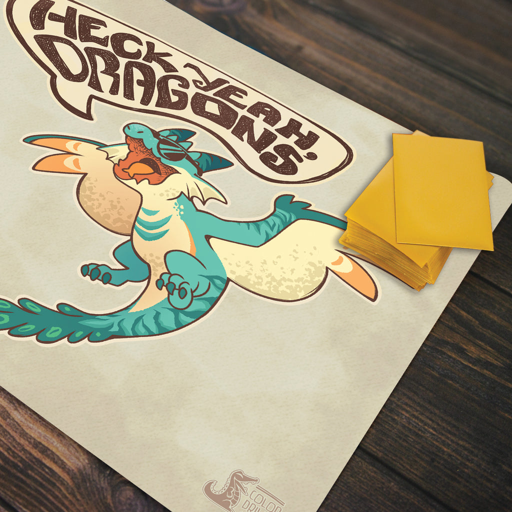 Heck Yeah, Dragons! Playmat – Inked Gaming