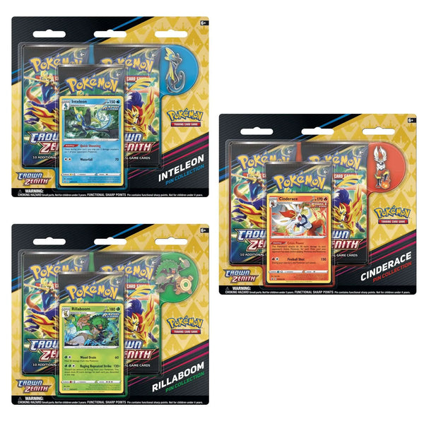 Pokemon TCG: Crown Zenith Pin Collection – Inked Gaming