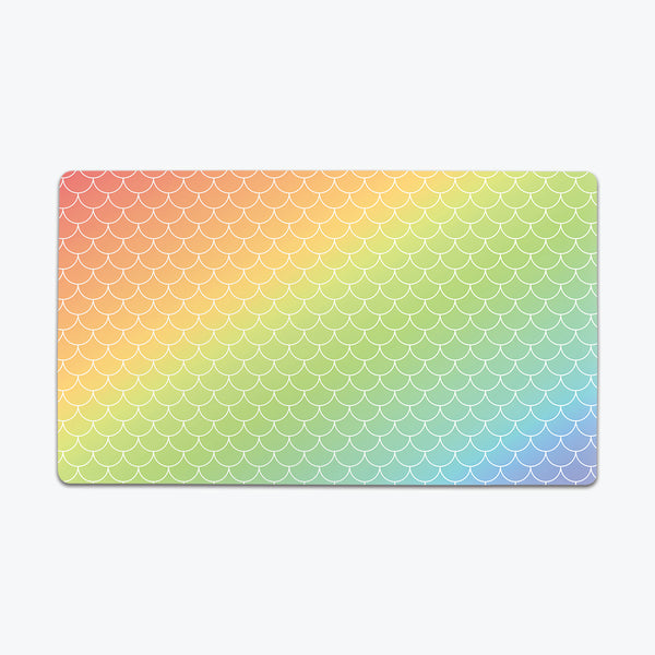Fish Scales Thin Desk Mat – Inked Gaming