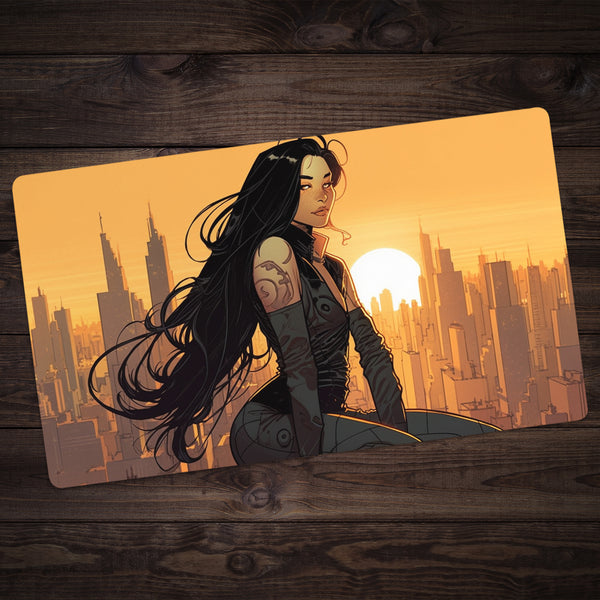 City's Queen Playmat – Inked Gaming