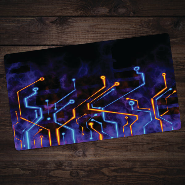 Neon Circuits Playmat – Inked Gaming