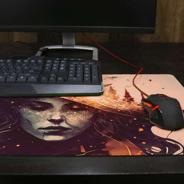 Witch's Inferno Thin Desk Mat – Inked Gaming