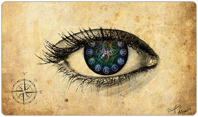 eye clock art